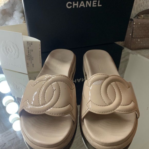 CHANEL | Shoes | Chanel Slides 4 | Poshmark